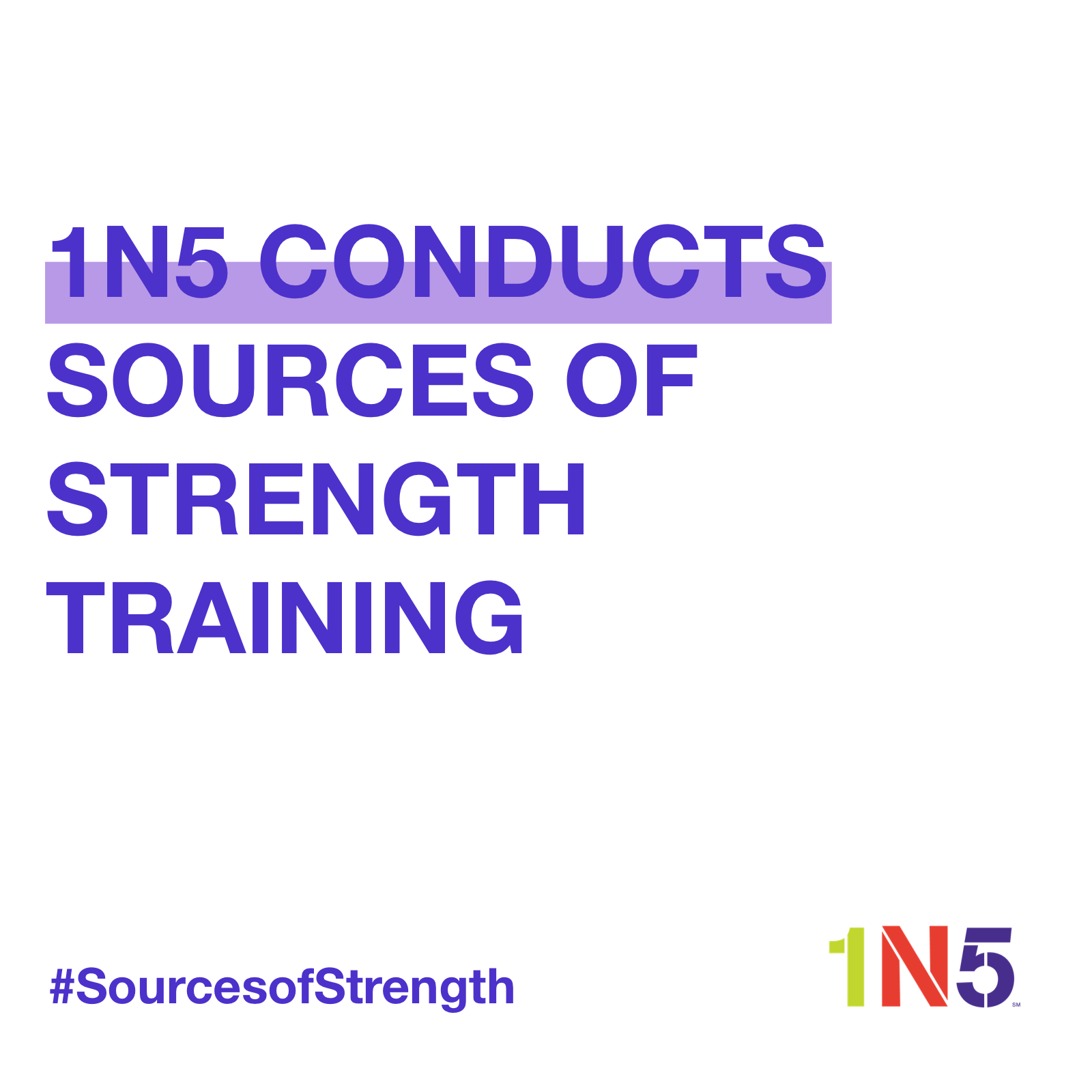 1N5 Conducts Sources of Strength at Woodland Middle School - 1N5