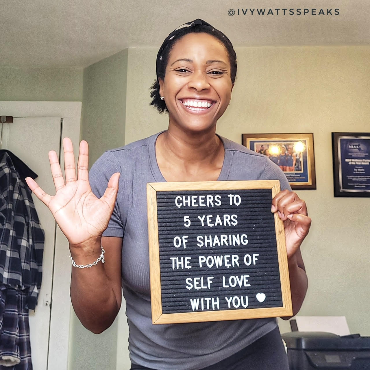 Cheers To 5 Years Of Sharing The Power Of Self Love With You - 1N5